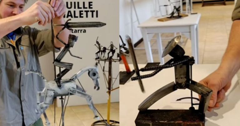 El loco, genio y artista del metal llegó con su arte a Colombia ...