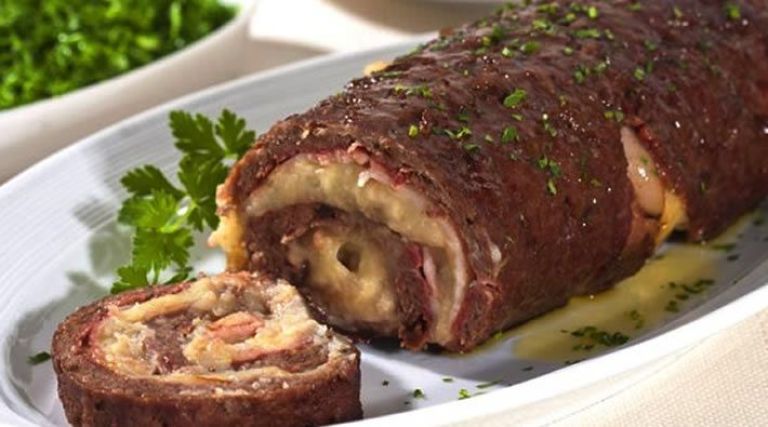 Arrollado de carne picada: una receta con pocos ingredientes y ...