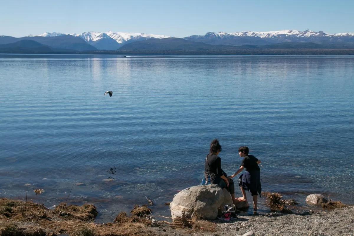 Sol, agradable temperatura y lago planchado: así se disfruta la ...
