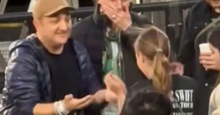 El insólito momento que vivió Diego Topa con una fan en el recital de Taylor Swift | Diario El ...