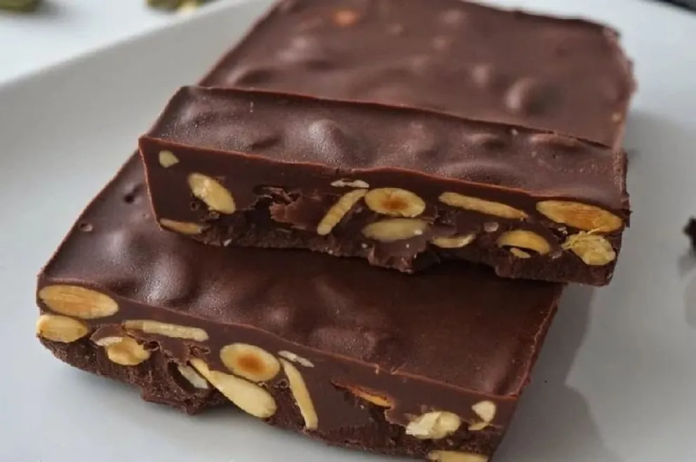 Paso a paso para hacer un turrón de maní con chocolate, ¡riquísimo ...