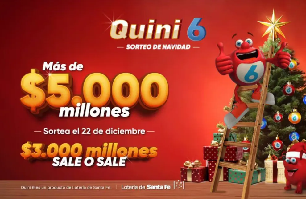 El domingo llega el sorteo de Navidad del Quini 6: de cuánto serán los ...