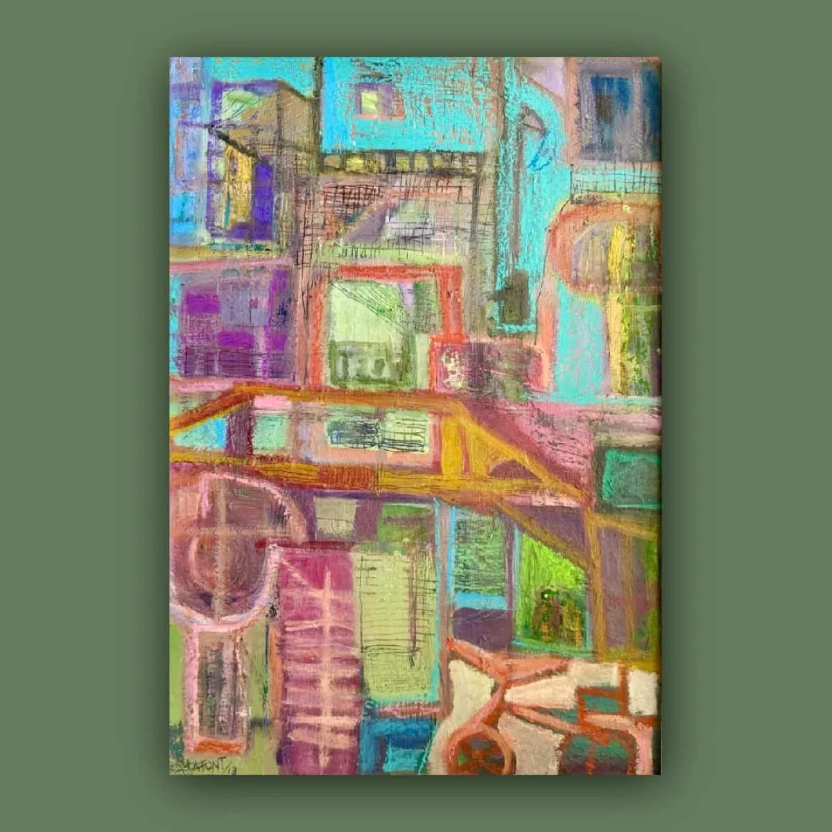 Eva Lafont inaugura “Tramas”, su primera exposición | Diario El ...