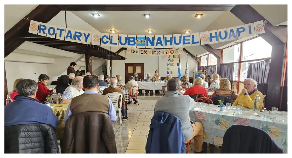 El Rotary Club Nahuel Huapi tuvo su ceremonia de cambio de autoridades ...